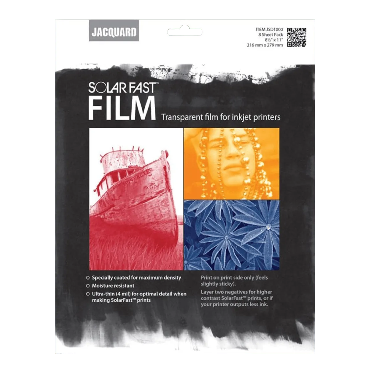 JACQUARD SolarFast A4 film / Zestaw folii do drukarek atramentowych ...