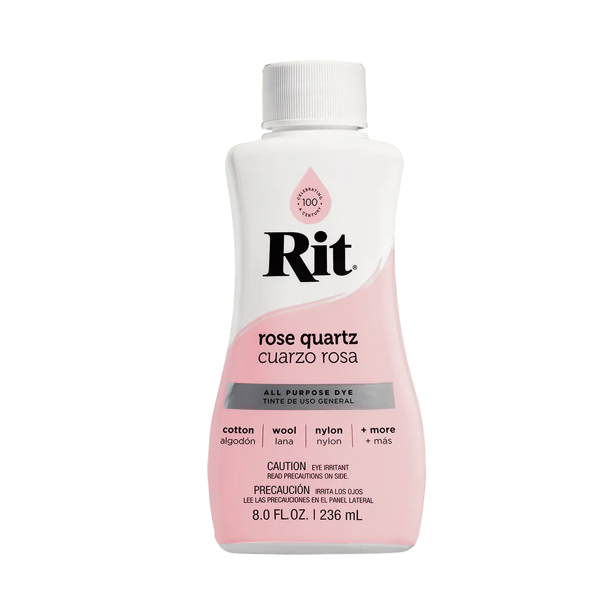 RIT DYE All-Purpose Liquid Dye 8oz ROSE QUARTZ / KWARC RÓŻOWY ...