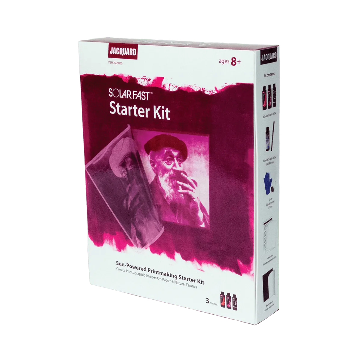 JACQUARD SolarFast Starter / Zestaw do odbitek światłoczułych na ubraniach