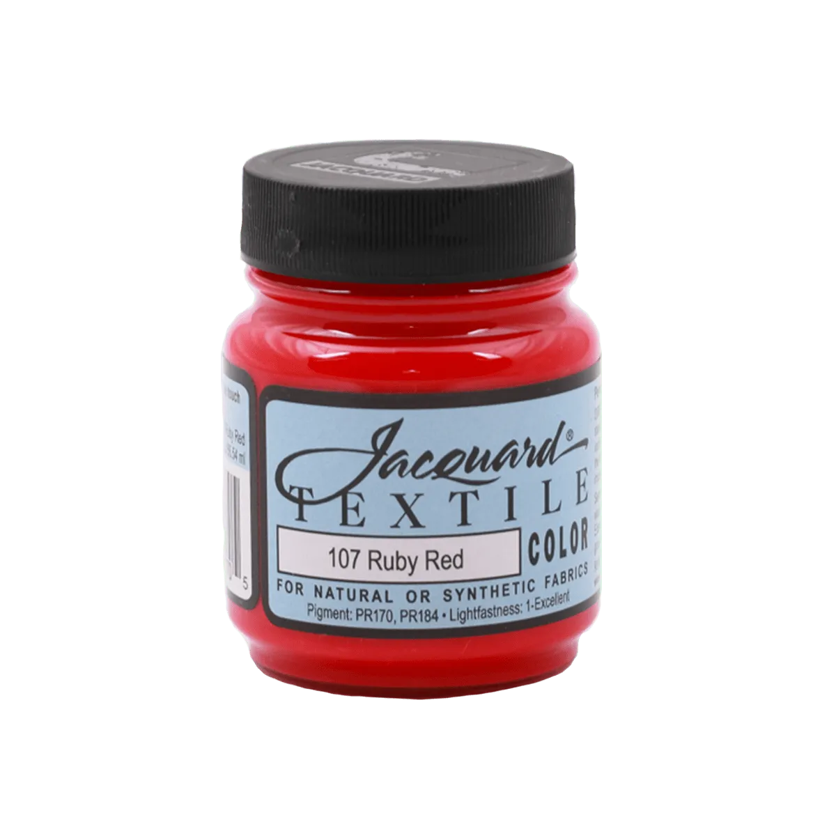 JACQUARD Textile Color Paint 2.25oz #107 RUBY RED / RUBINOWOCZERWONA ...